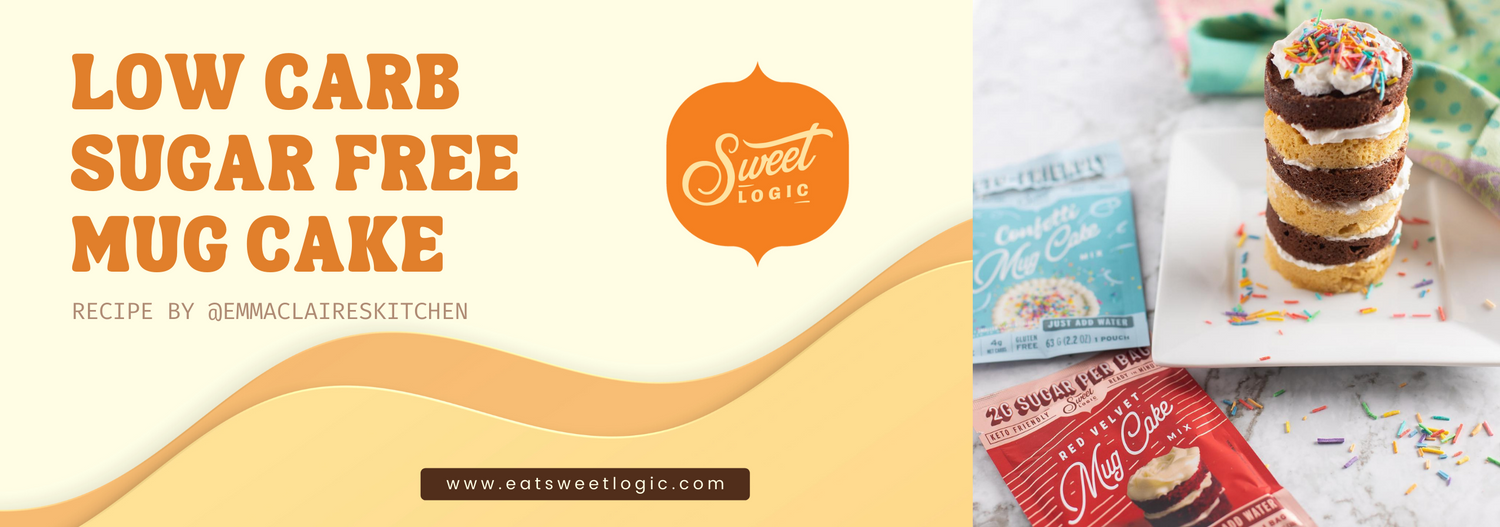 Low Carb Sugar Free Mug Cakes – Sweet Logic