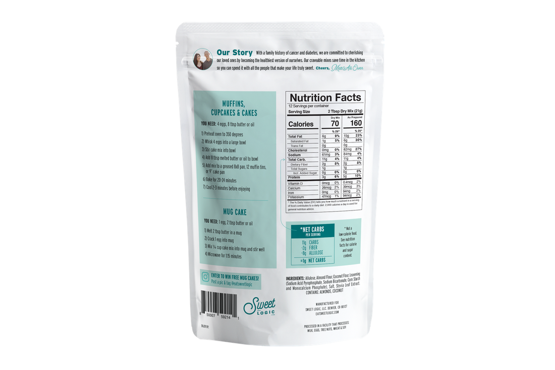 Keto Yellow Cake Baking Mix Online – Sweet Logic